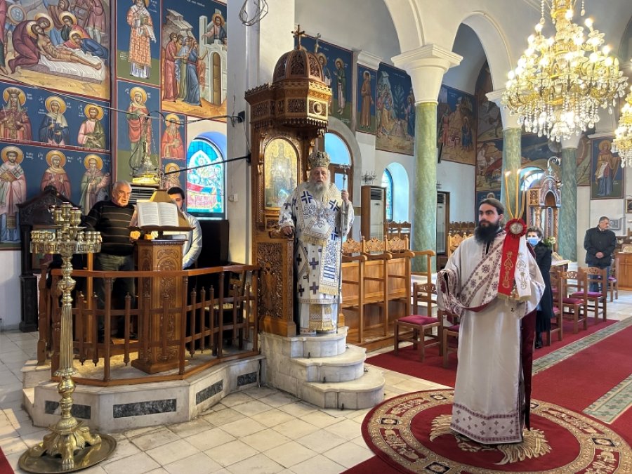 Ο Σεβασμιώτατος Μητροπολίτης μας κ. Καλλίνικος, στις Εγγαρές Νάξου